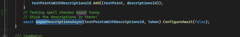 Not Catching The First Word In A Camel Case · Issue 289 · Ewsoftware Vsspellchecker · Github