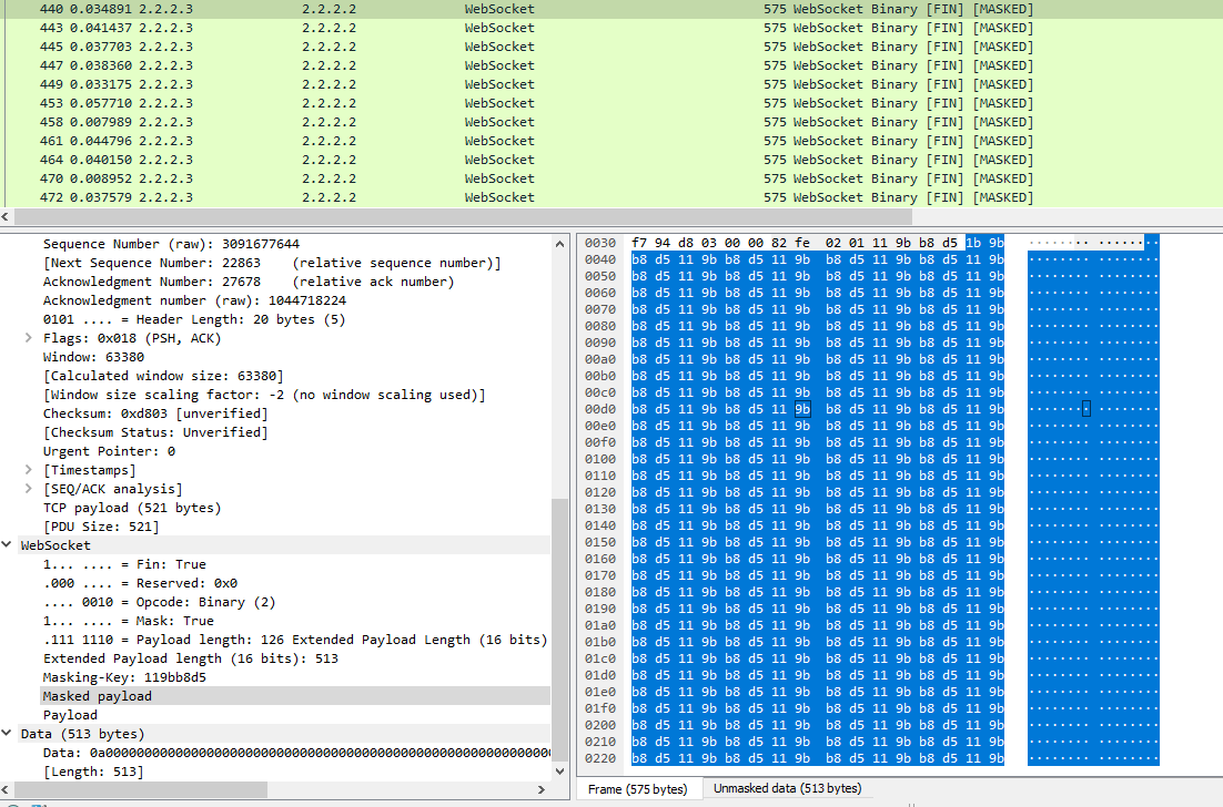 WebSocket -> httpd_ws_recv_frame: WS frame is not properly masked (IDFGH-9518) · Issue #10874 ...
