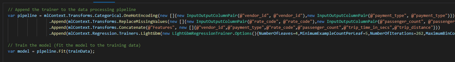 pipeline format error · Issue #1549 · dotnet/machinelearning ...