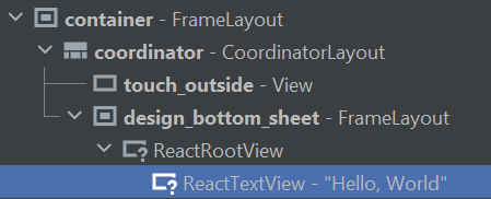 Layout regression when hosting react-native in a bottom sheet dialog in 0.71 · Issue #38473 ...