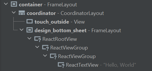 Layout regression when hosting react-native in a bottom sheet dialog in 0.71 · Issue #38473 ...