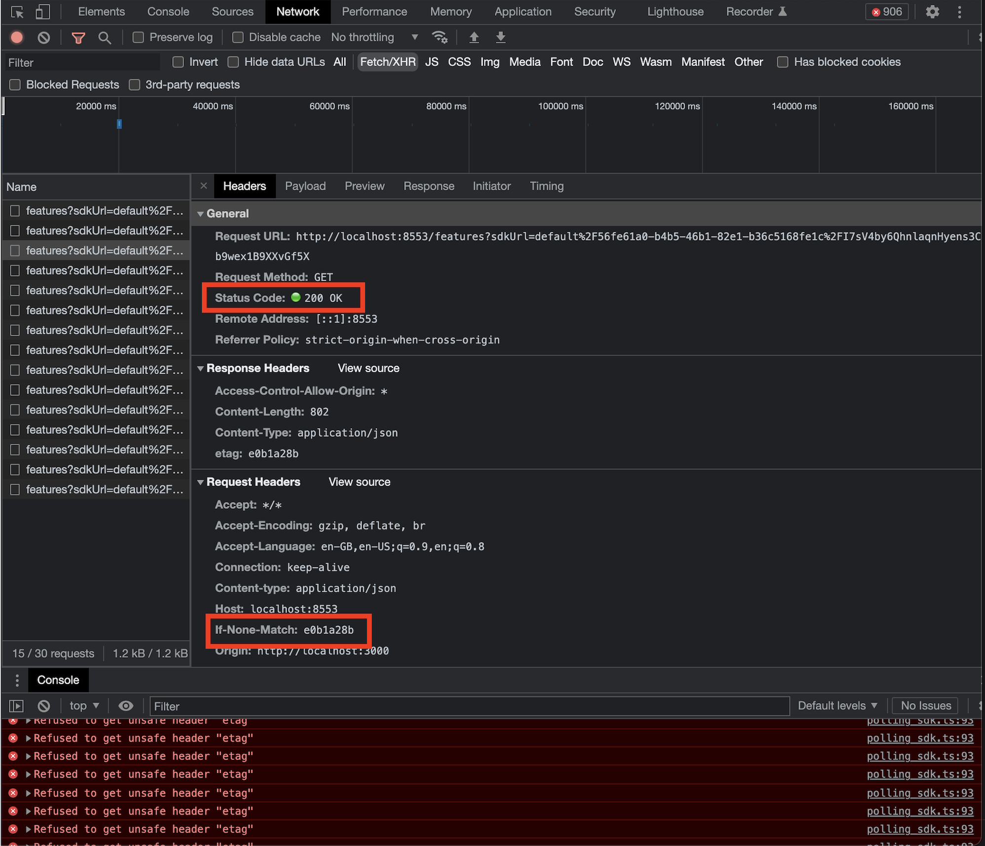 Subsequent pull requests are not honoring ETag · Issue #661 · featurehub-io/featurehub · GitHub