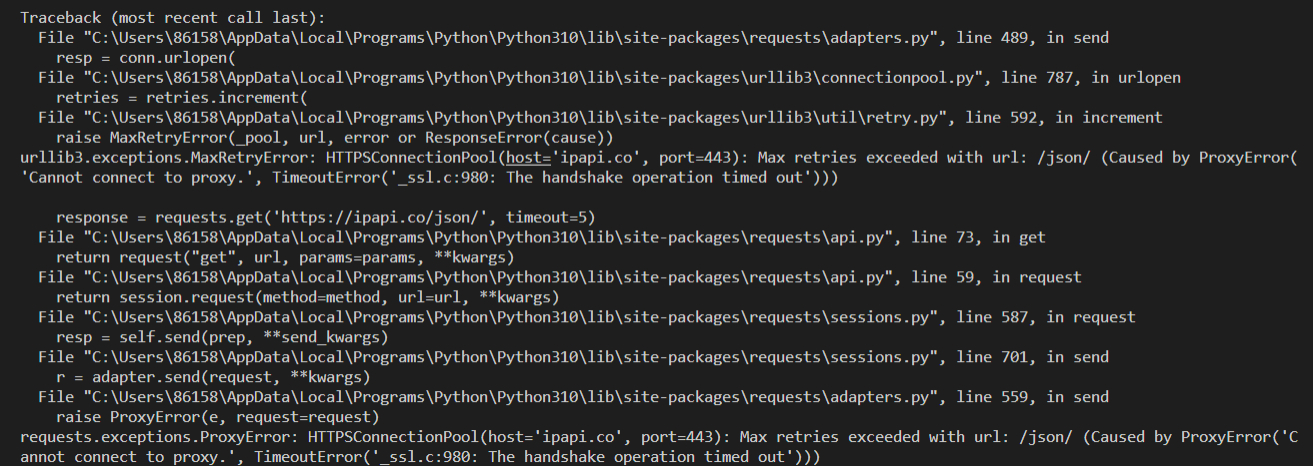 [本地部署] 出现ProxyError错误 · Issue #345 · GaiZhenbiao/ChuanhuChatGPT · GitHub