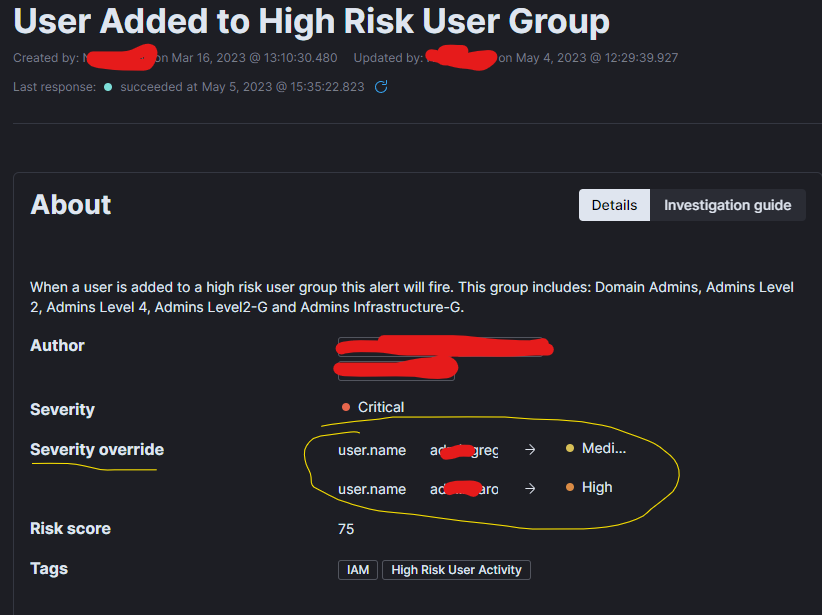 [security Solution] Severity Override Field Or Data Truncated · Issue