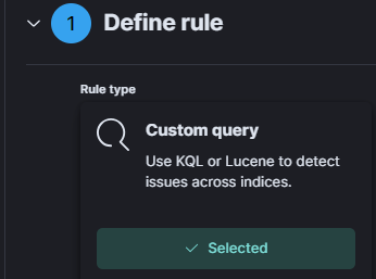 [Security Detection Rules] - Improve Custom Query in Detections Rules ...