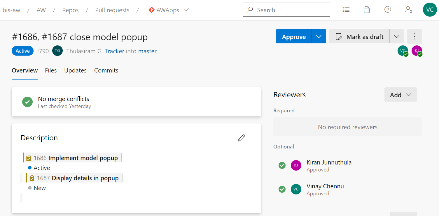 Project Administrator is not able to Complete the Pull Requests in ...