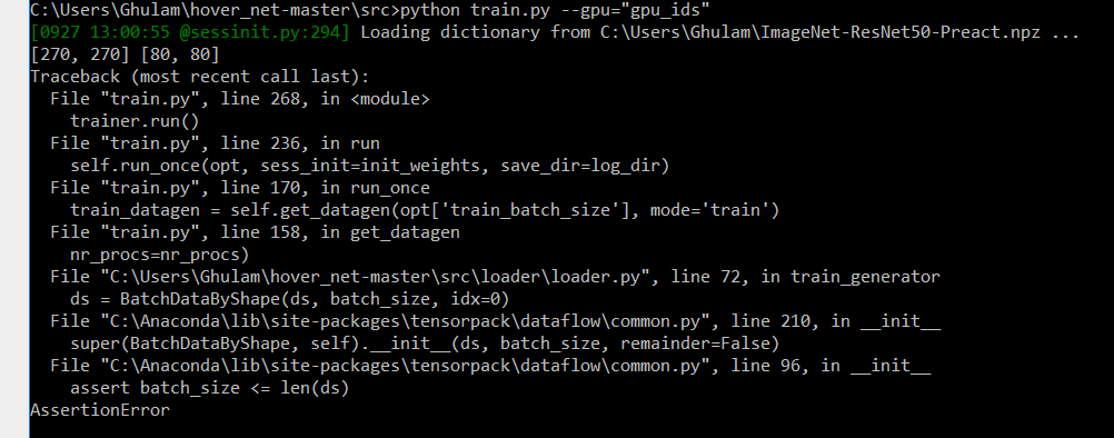 Issue running code · Issue #12 · vqdang/hover_net · GitHub