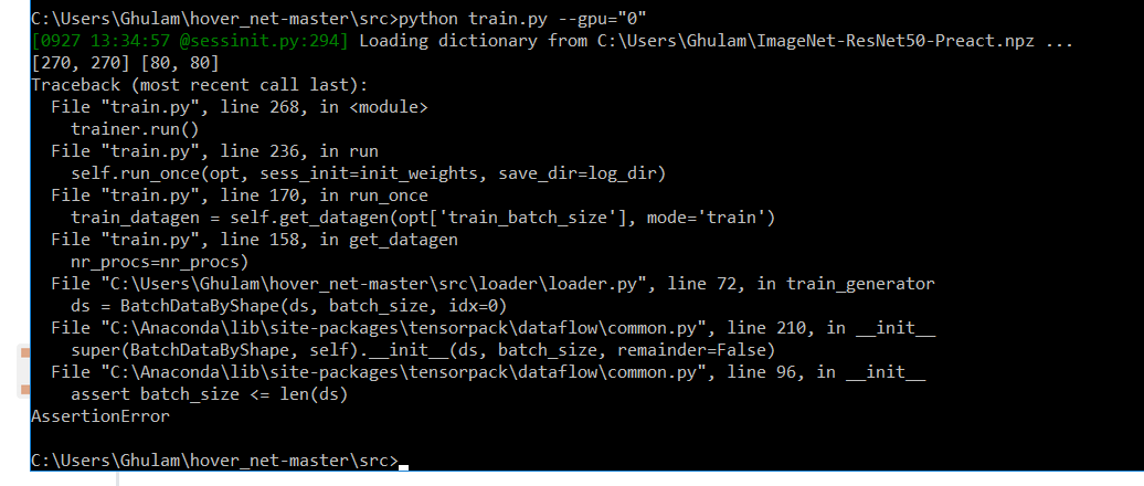 Issue running code · Issue #12 · vqdang/hover_net · GitHub