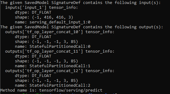 yolov4 to tensorflow serving? · Issue #71 · hunglc007/tensorflow-yolov4-tflite · GitHub