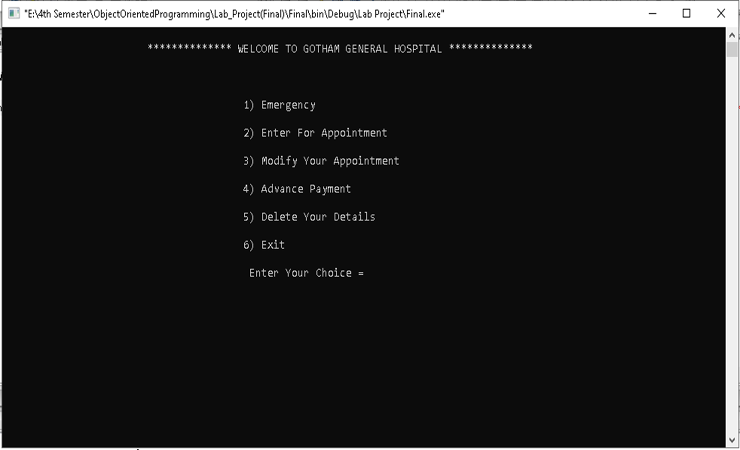 GitHub - MuhammadHaris2022skipq/-Hospital-Management-System-Using-OOP-Concepts: Hospital ...