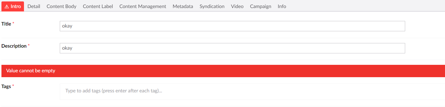 postSave api call behave differently on different fields when there is mandatory field ...