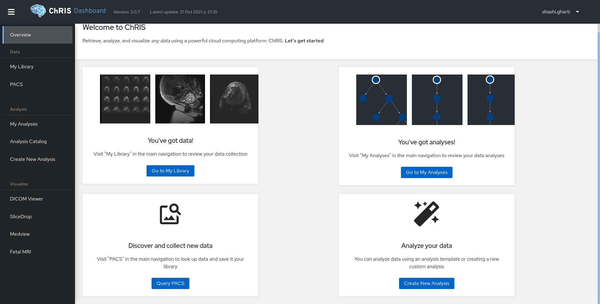 Fixing spaces between cards by shashigharti · Pull Request #323 · FNNDSC/ChRIS_ui · GitHub
