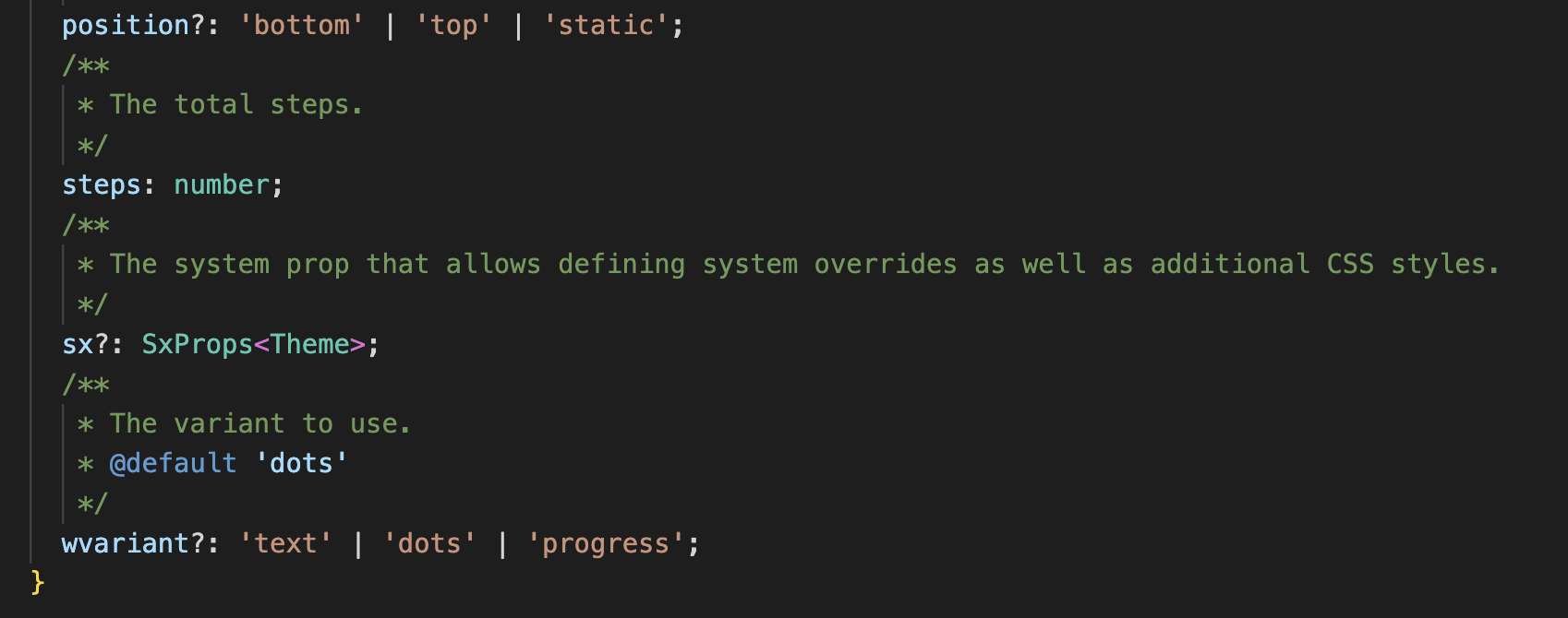 Mobile stepper variant prop broken · Issue #36084 · mui/material-ui · GitHub