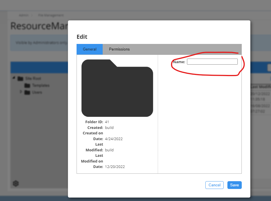 Resource Manager Error On Root · Issue 5448 · Dnnsoftware Dnn Platform · Github