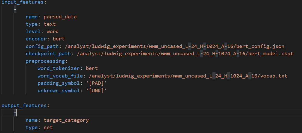 BERT Encoder - Training session killed · Issue #703 · ludwig-ai/ludwig · GitHub