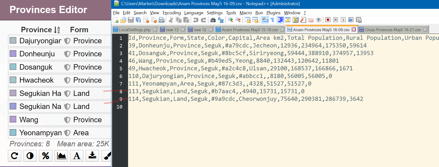 Multiple-name provinces cut off when exported · Issue #446 · Azgaar ...