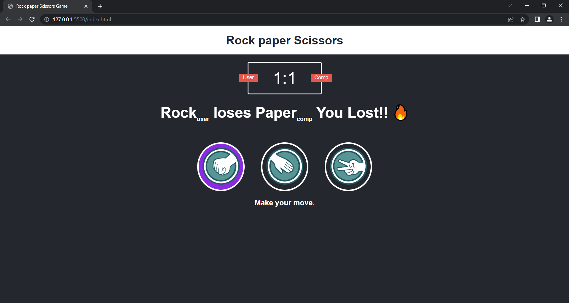 GitHub - kforkakarot/Rock_Paper_scissors: An interactive Rock Paper Scissors games created using ...