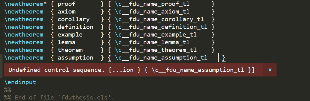 自定义类似“定理”的环境 · Issue #164 · stone-zeng/fduthesis · GitHub