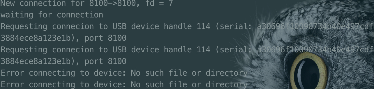 连接ios设备时提示Error connecting to device: No such file or directory，需要重新构建wda到设备上(设备上有wda) · Issue ...