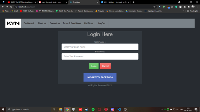 GitHub - UttekarShreyas007/KYN-Application