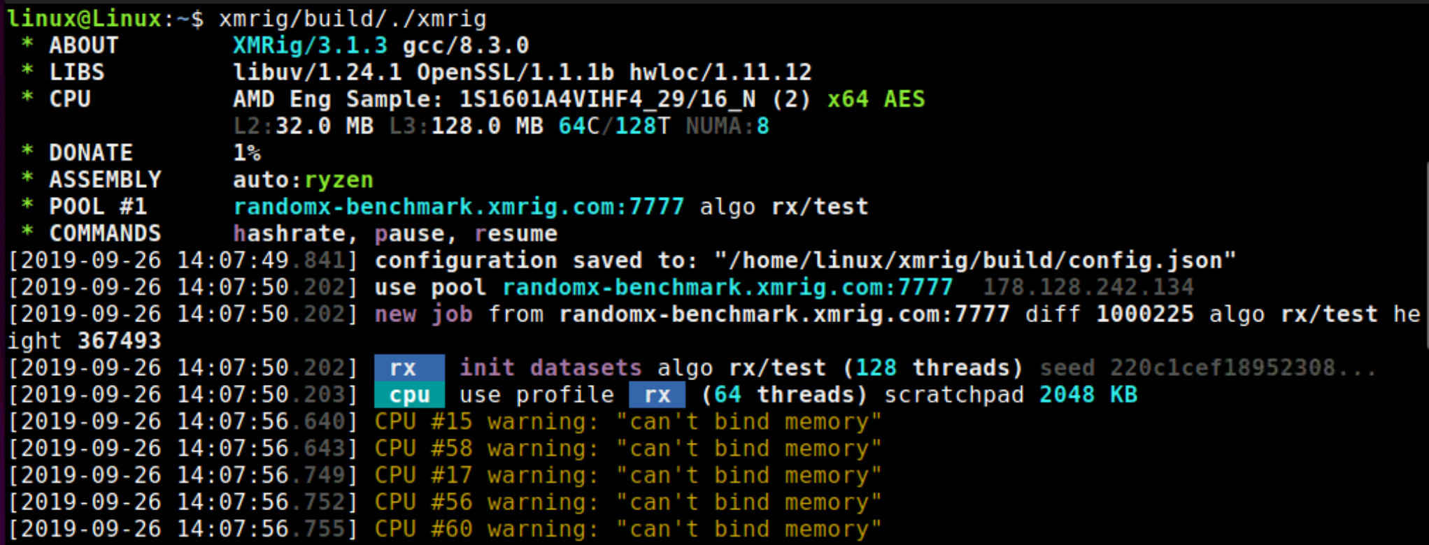 Segmentation fault (core dumped) on Ubuntu · Issue #1196 · xmrig/xmrig · GitHub