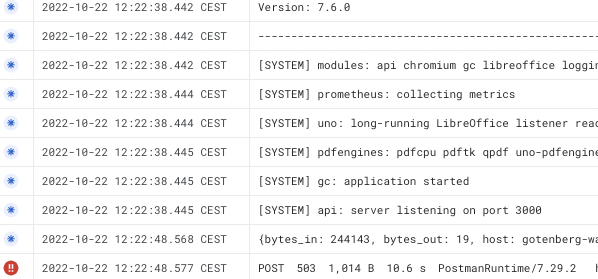 error after startup: long-running LibreOffice listener unhealthy (with almost no calls) · Issue ...