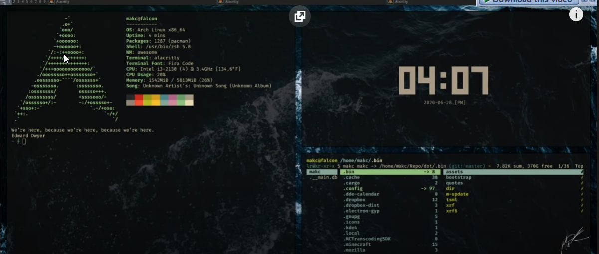 How to make this Layout and Predefined Application at AutoStart? : r ...