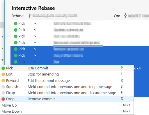 [Bug] Interactive rebase multi select · Issue #206 · fork-dev/TrackerWin · GitHub