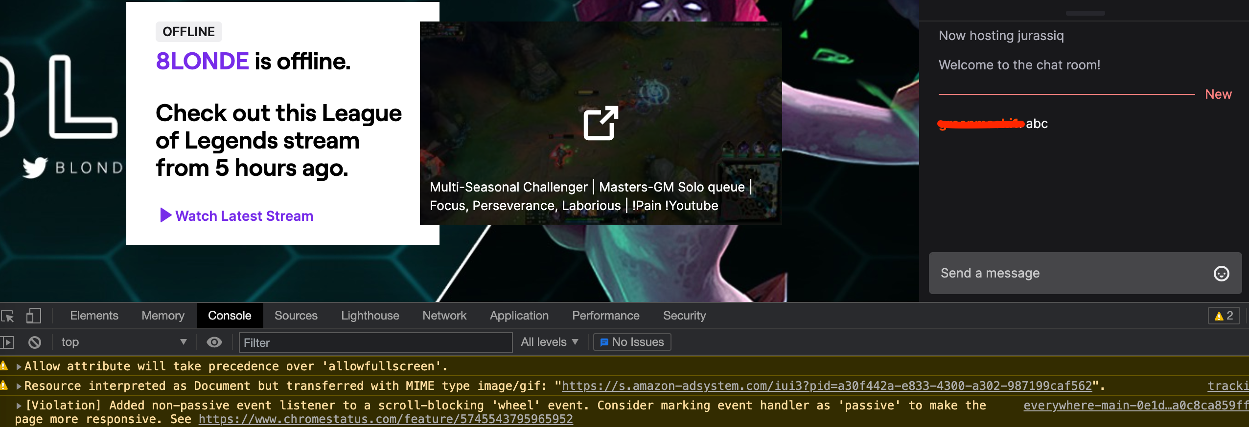"Embedding Everything" login pending after submit · Issue #388 · twitchdev/issues · GitHub