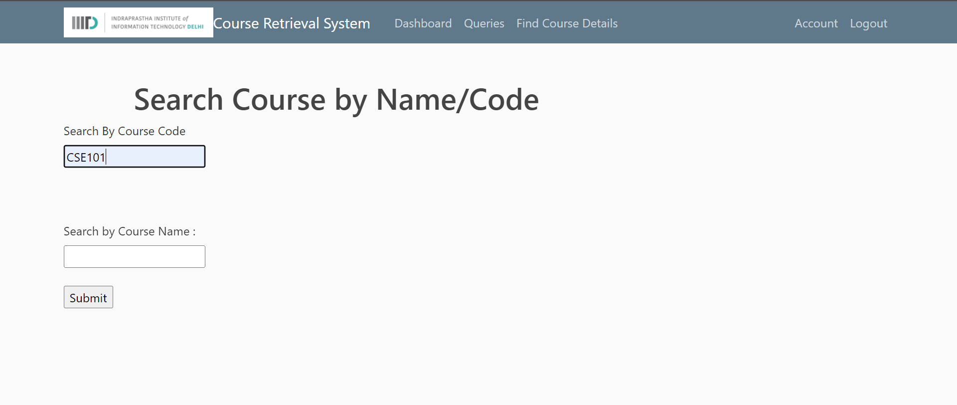 GitHub - tanejaaryan/InformationRetrievalProject: CSE508 : Information Retrieval Project at IIIT ...