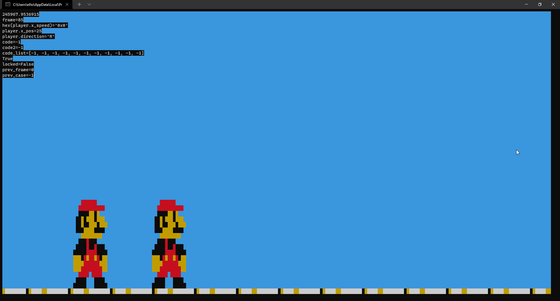 GitHub - ellio86/terminal-mario