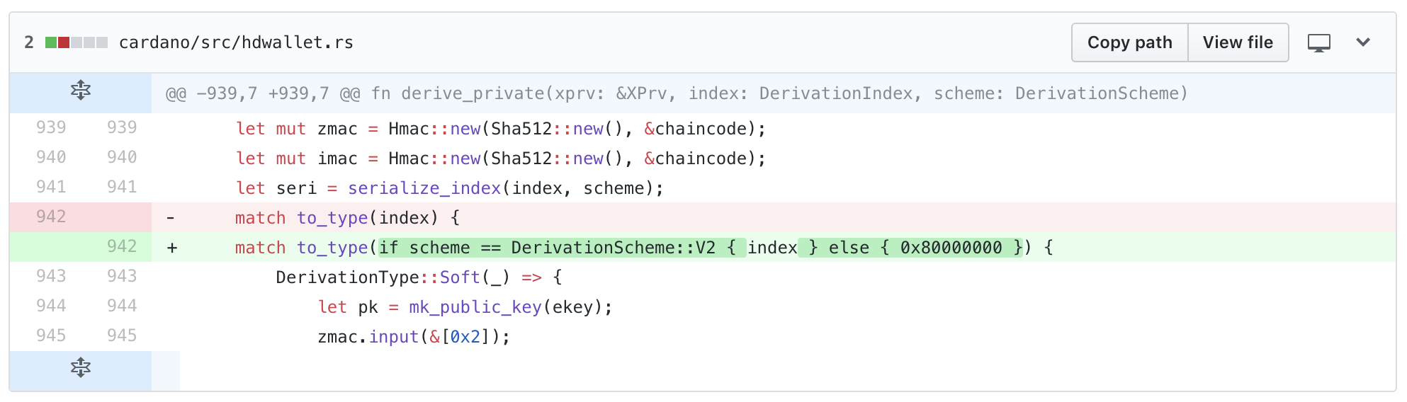 Bug in private key derivation for addresses - support old weird Daedalus scheme · Issue #409 ...