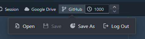 List of GitHub repositories shown when using GitHub to persist files is capped at 30 · Issue ...