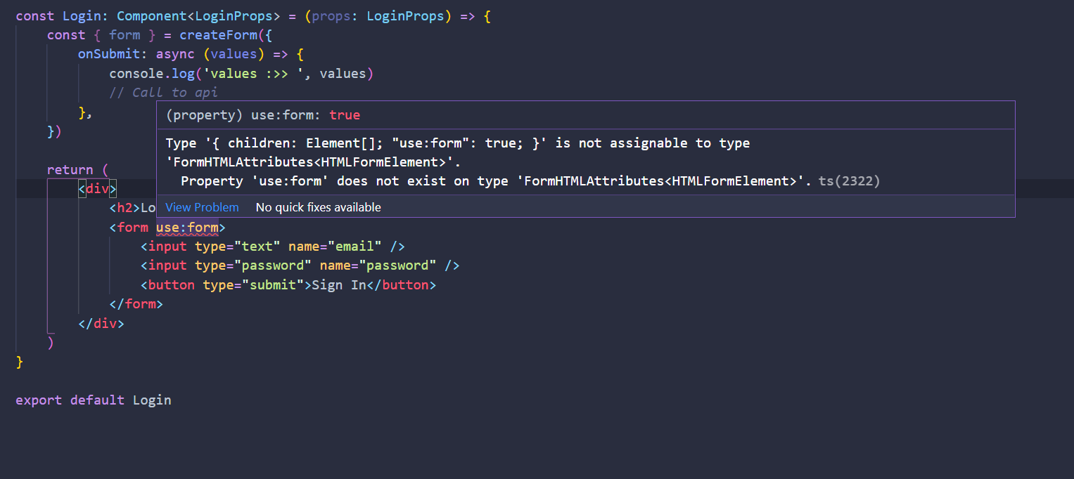 Error With Ts For Use Form · Issue 113 · Pablo Abc Felte · Github