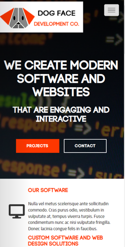 Mobile responsiveness issues - navbar and project sections · Issue #45 ...