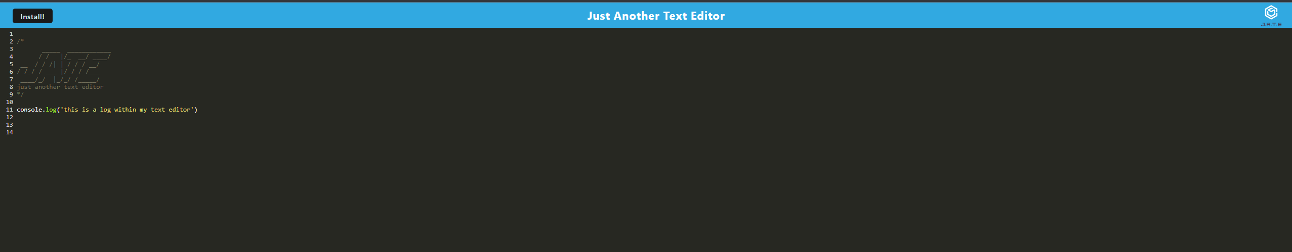 GitHub - chaoskills08/another-text-editor