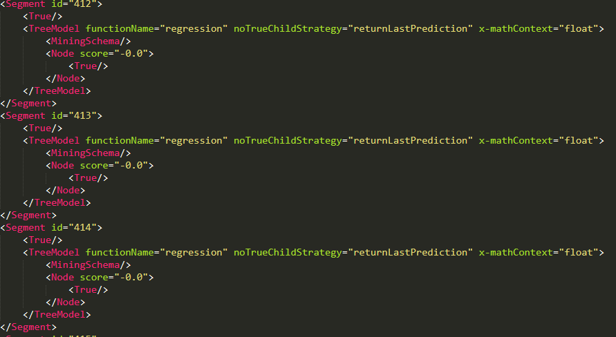 Suppress/Discard no-op decision trees from the ensemble · Issue #47 · jpmml/jpmml-xgboost · GitHub