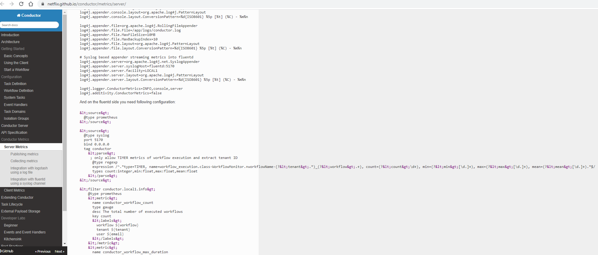Conductor Metrics Server Looks Broken · Issue 1865 · Netflix