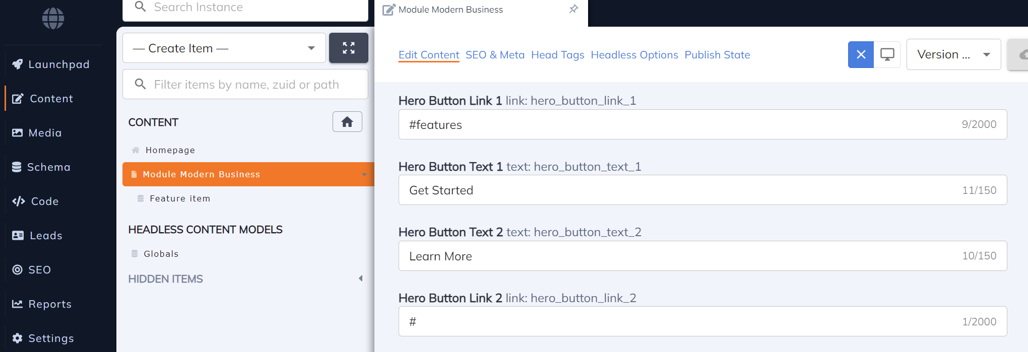 GitHub - zesty-io/module-bootstrap-5.2-landing-page