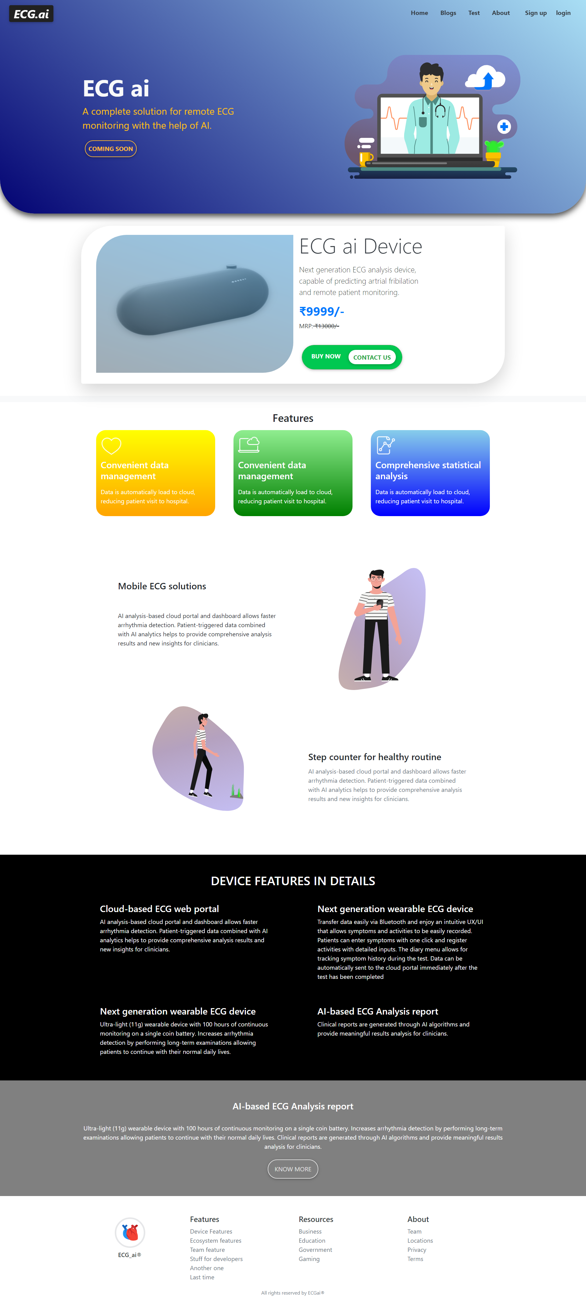 GitHub - dhavalrauttech/ECG-ai: Web app MERN stack