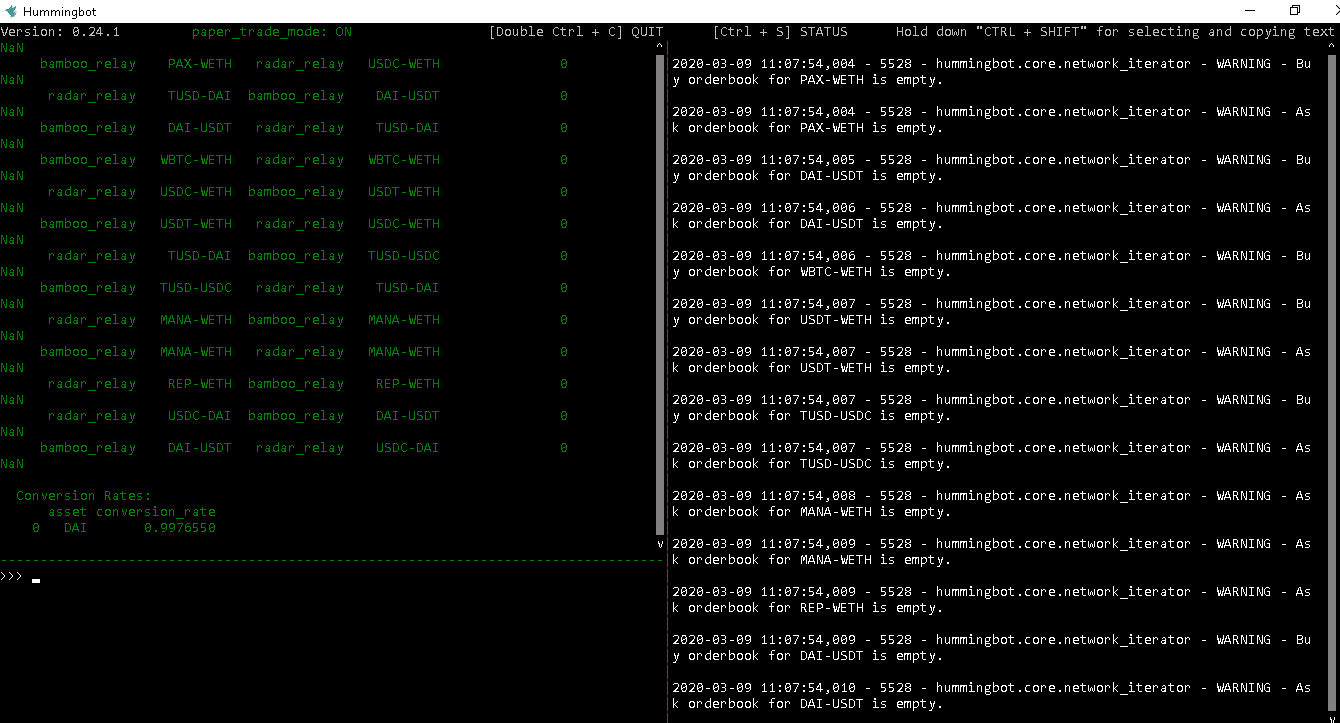 [BUG] Discovery unable to start on decentralized exchanges | Bamboo Relay & Radar Relay · Issue ...