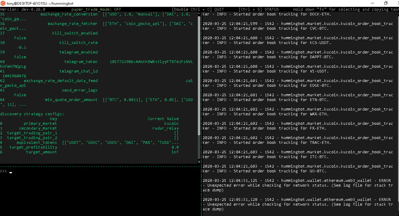 [BUG] Discovery unable to start on decentralized exchanges | Bamboo Relay & Radar Relay · Issue ...