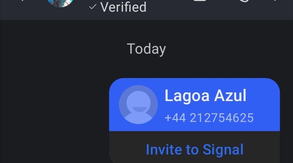 Share Contact On Signal · Issue 12856 · Signalapp Signal Android · Github