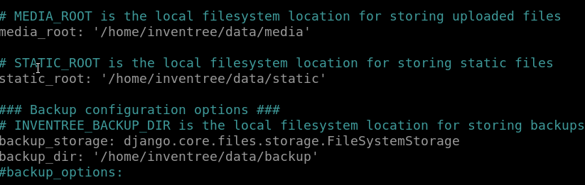 Can't run inventree with static files : 302 redirections on startup · Issue #4613 · inventree ...