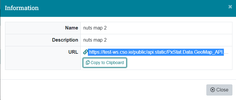 [BUG] copy to clipboard for map urls picks up space at start · Issue #756 · CSOIreland/PxStat ...