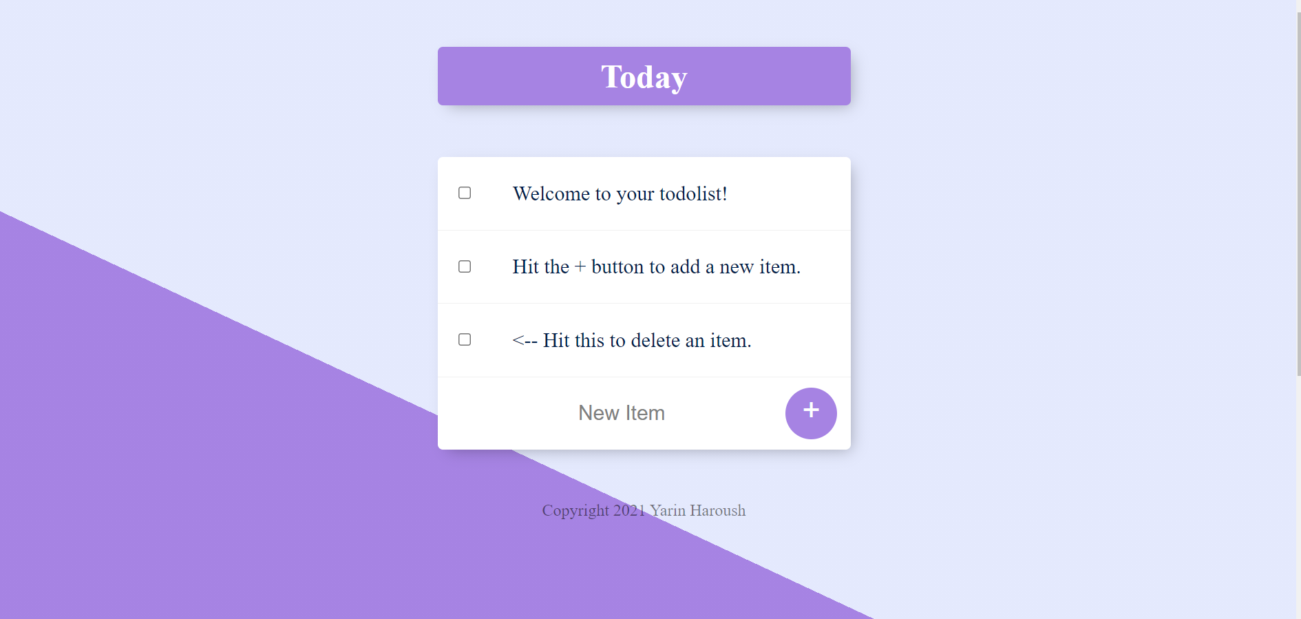 GitHub - YarinHaroush/ToDoList_App: Front-end application for Todolist Web application built ...