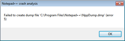 Exception at 0x0136C868 when change tabulations settings for javascript ...