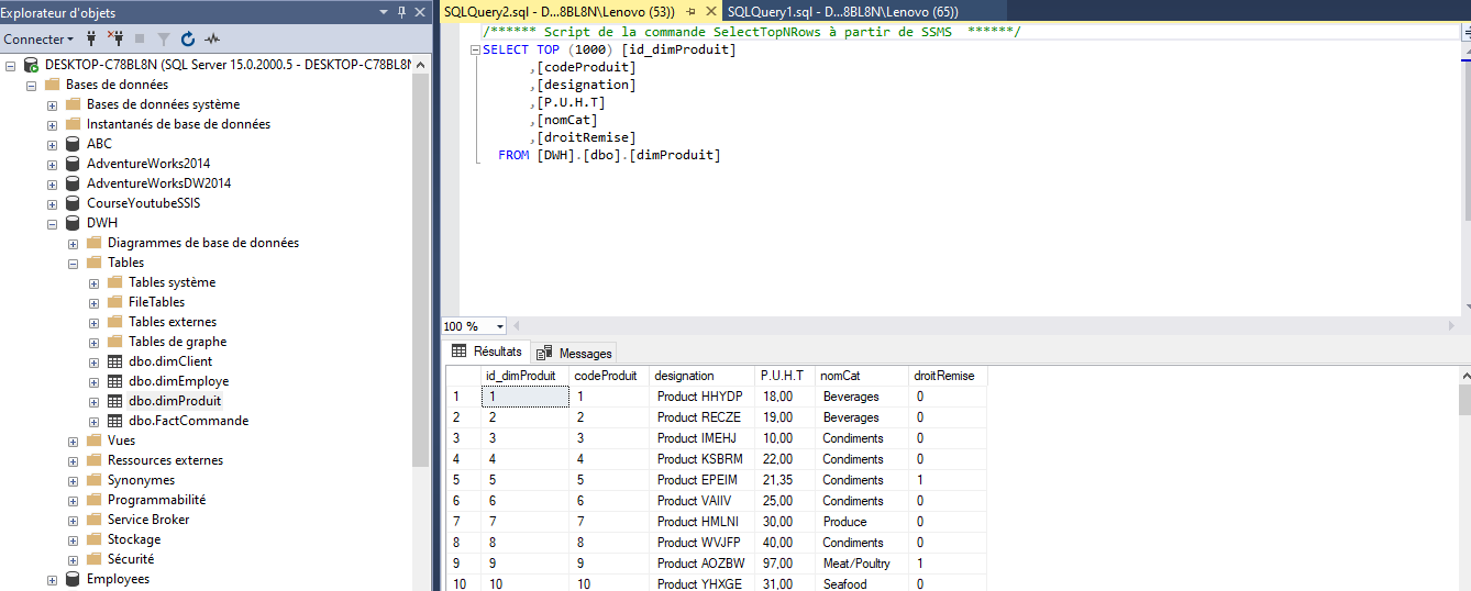 GitHub - mohammedtoumi007/project-SSIS-SSAS: Create data werehouse + Create Cube