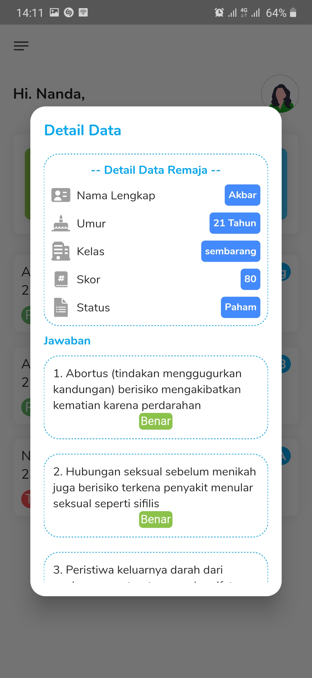 GitHub - mrdyman/questionnaire-kesehatan-reproduksi-manusia: PENINGKATAN PENGETAHUAN REMAJA ...