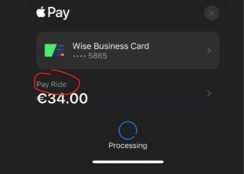 The description of the product in apple pay and google pay is wrong ... The description of the product in apple pay and google pay is wrong ...